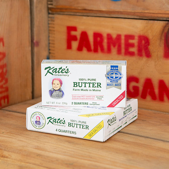 Butter, Salted - Kate's - Local - SALE! – Farmer Kev's Organic